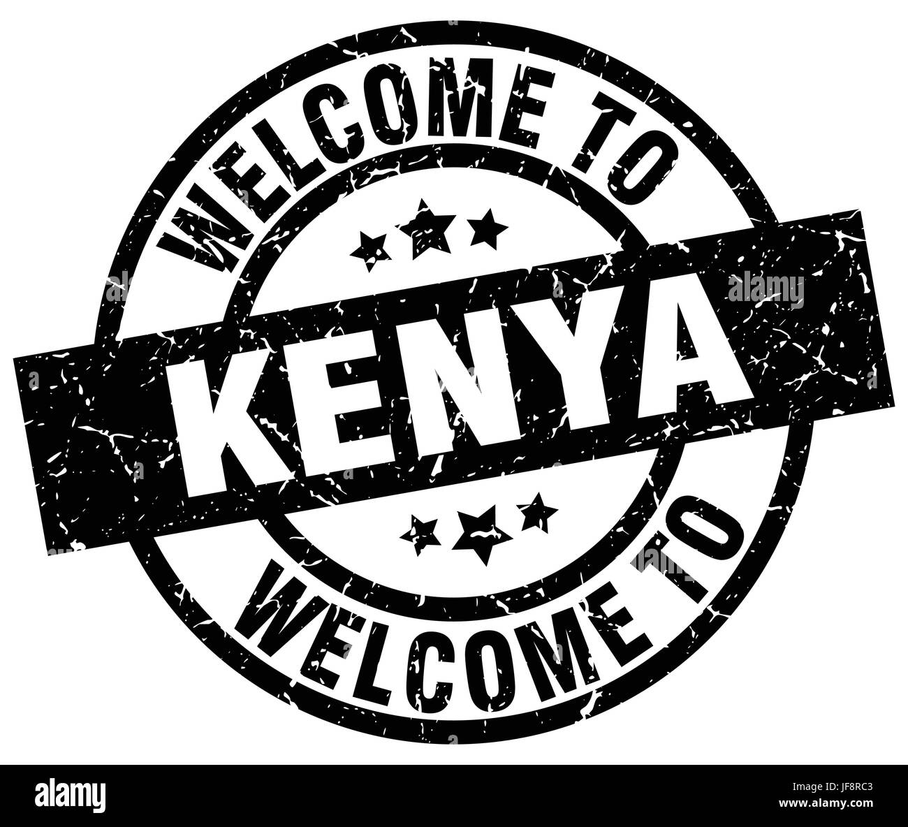 Welcome sign kenya Black and White Stock Photos & Images - Alamy