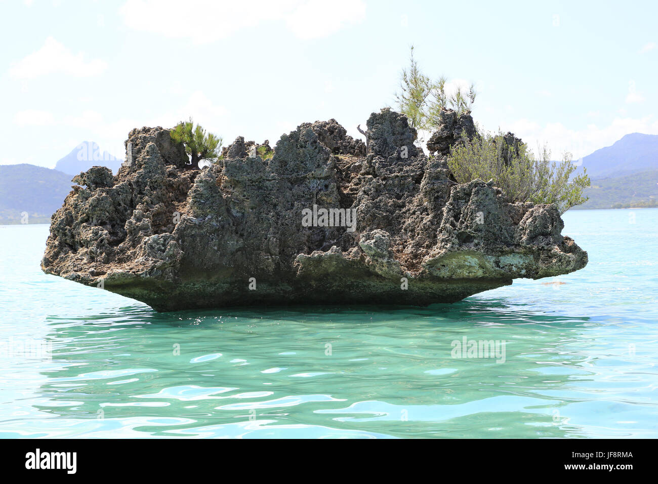 Mauritius, Crystal Rock, Le Morne Stock Photo - Alamy