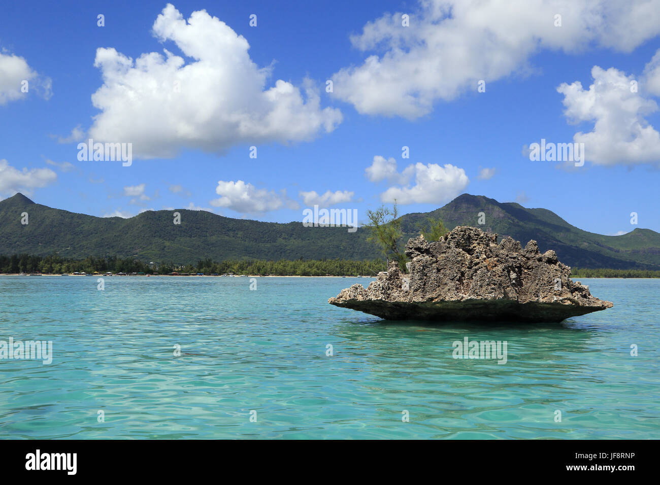 Mauritius, Crystal Rock, Le Morne Stock Photo - Alamy