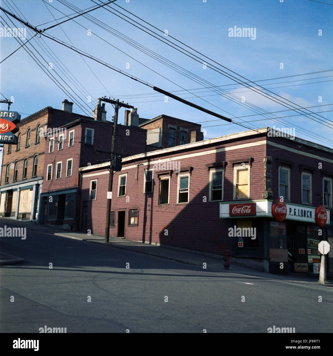 Images of historic buildings in Halifax, Nova Scotia, just before their ...