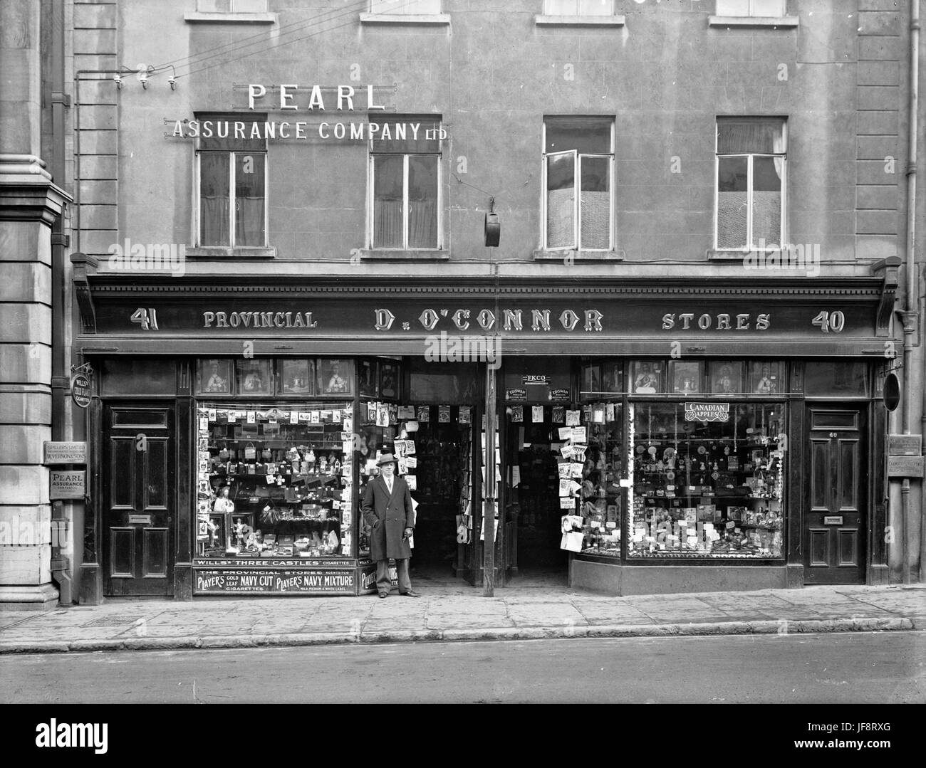 D O'Connor, Provincial Stores, 41 Barronstrand Street, shopfront ...
