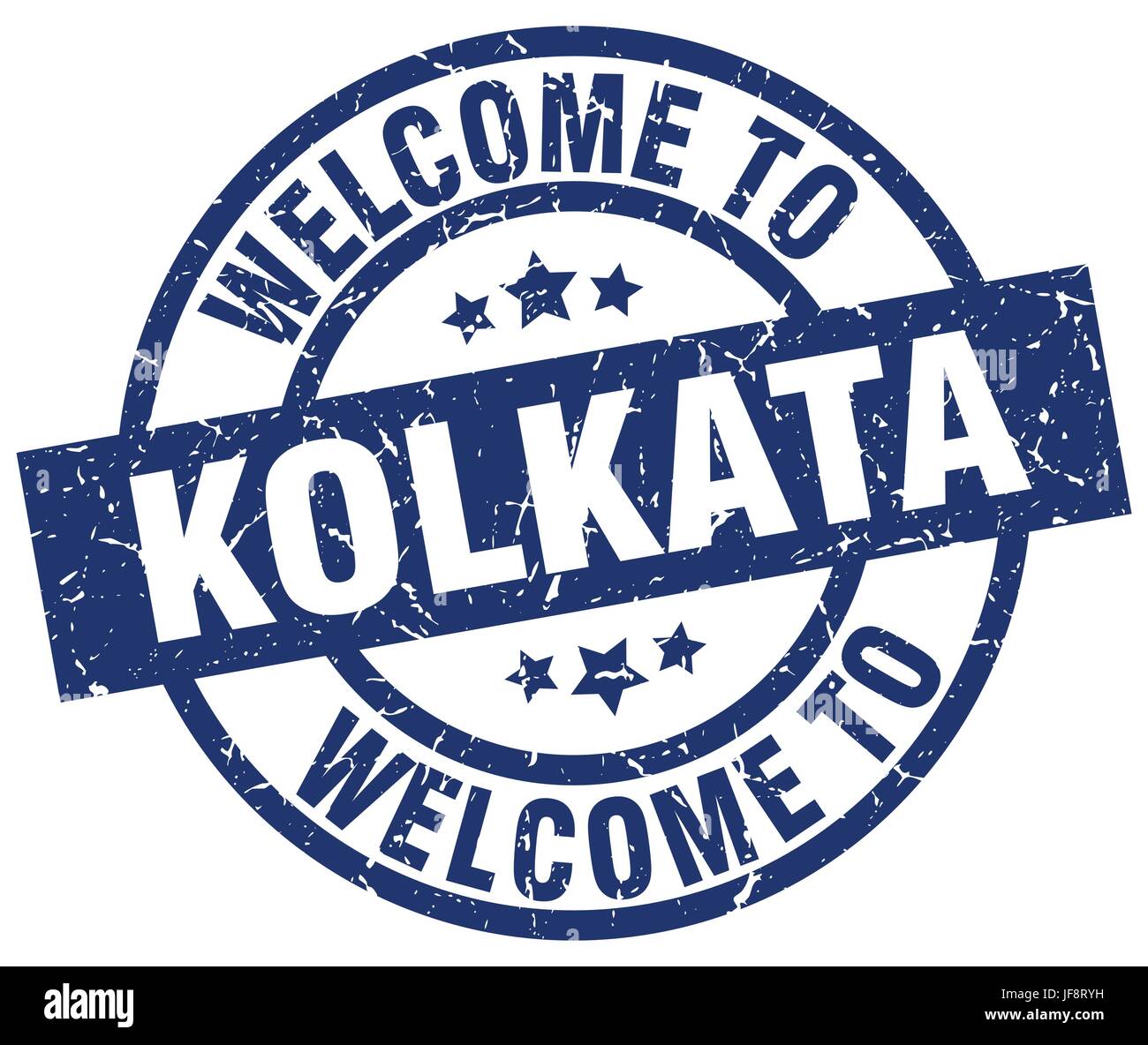 welcome to Kolkata blue stamp Stock Vector Image & Art - Alamy