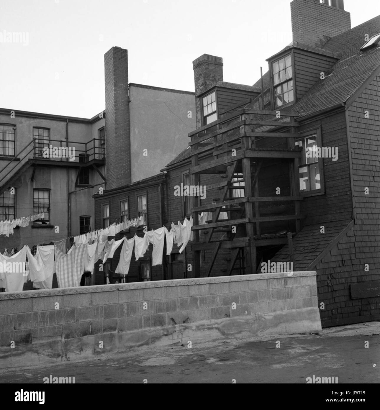 Winter market scene in Black and White Stock Photos & Images - Alamy