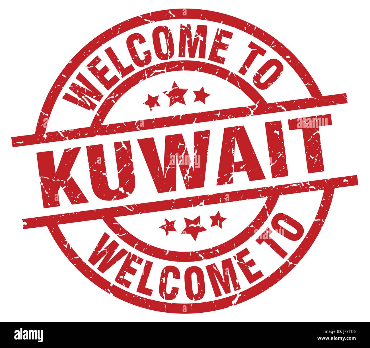 welcome to Kuwait red stamp Stock Vector Image & Art - Alamy