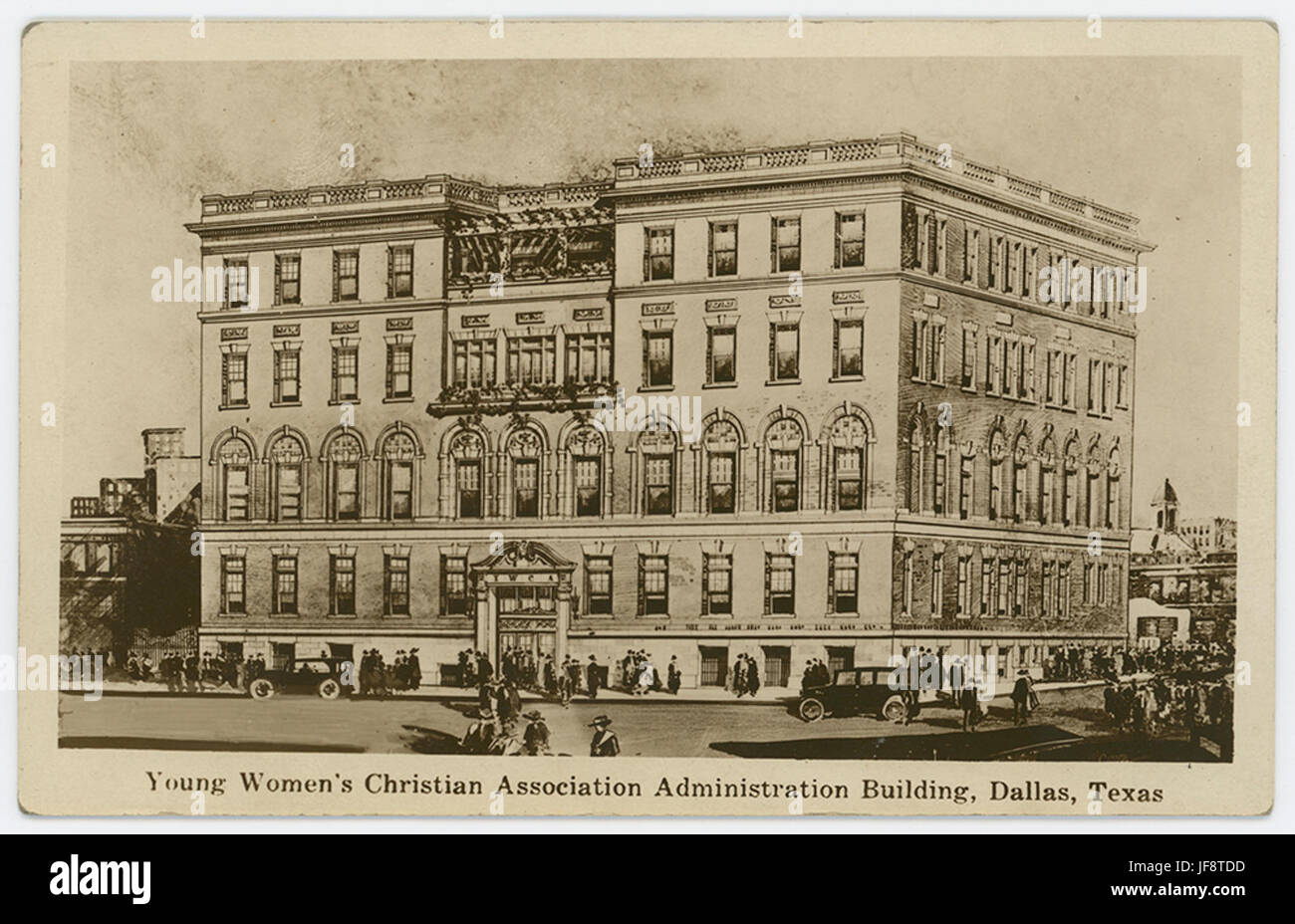 The YWCA Administration Building in Dallas, Texas, reflects the ...