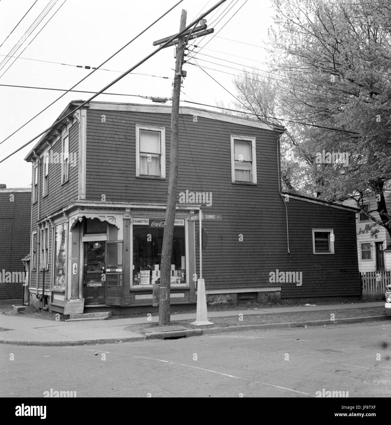 A vintage photograph of Layton's Grocery in Halifax, Nova Scotia ...