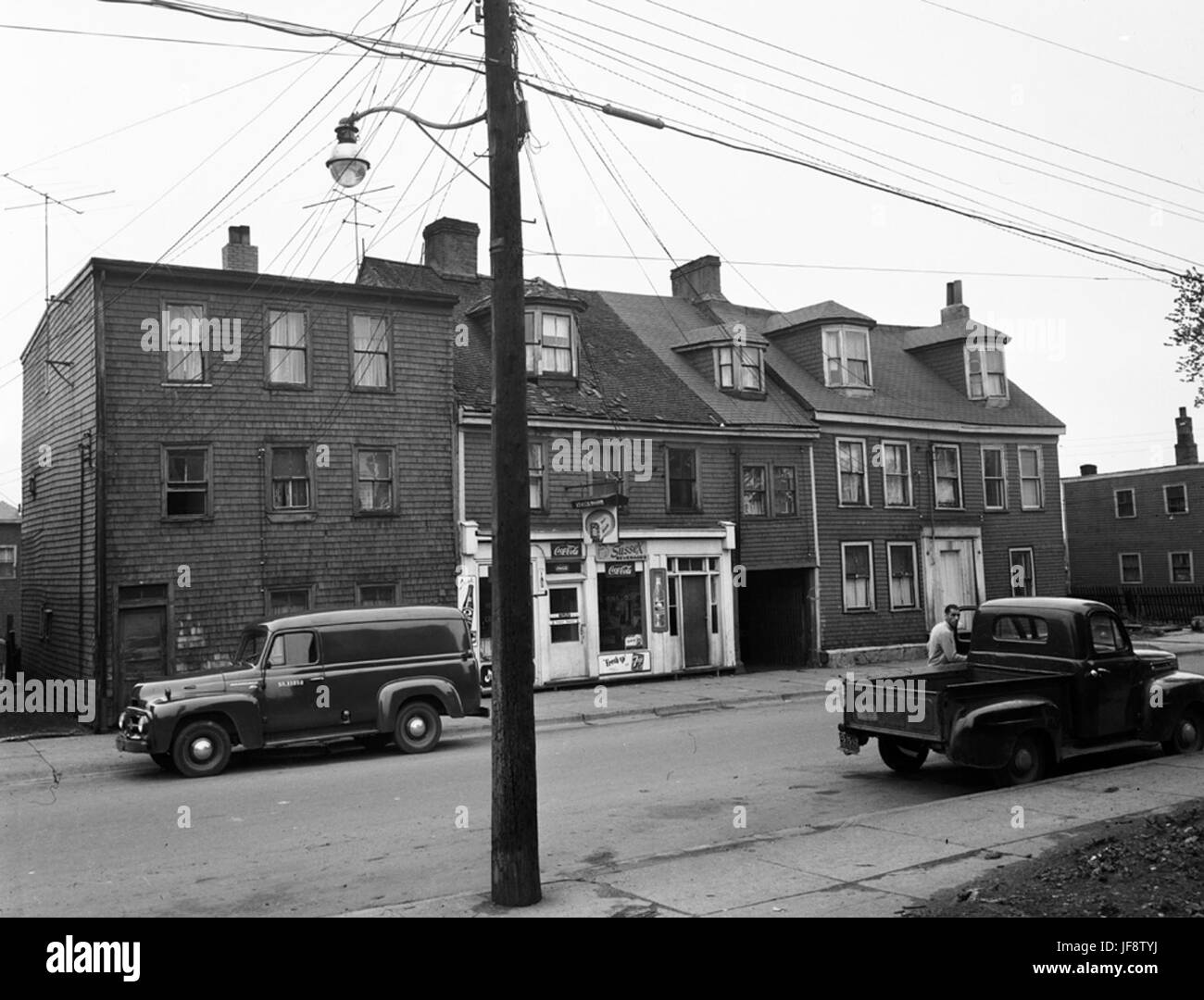 Halifax historic buildings Black and White Stock Photos & Images - Alamy