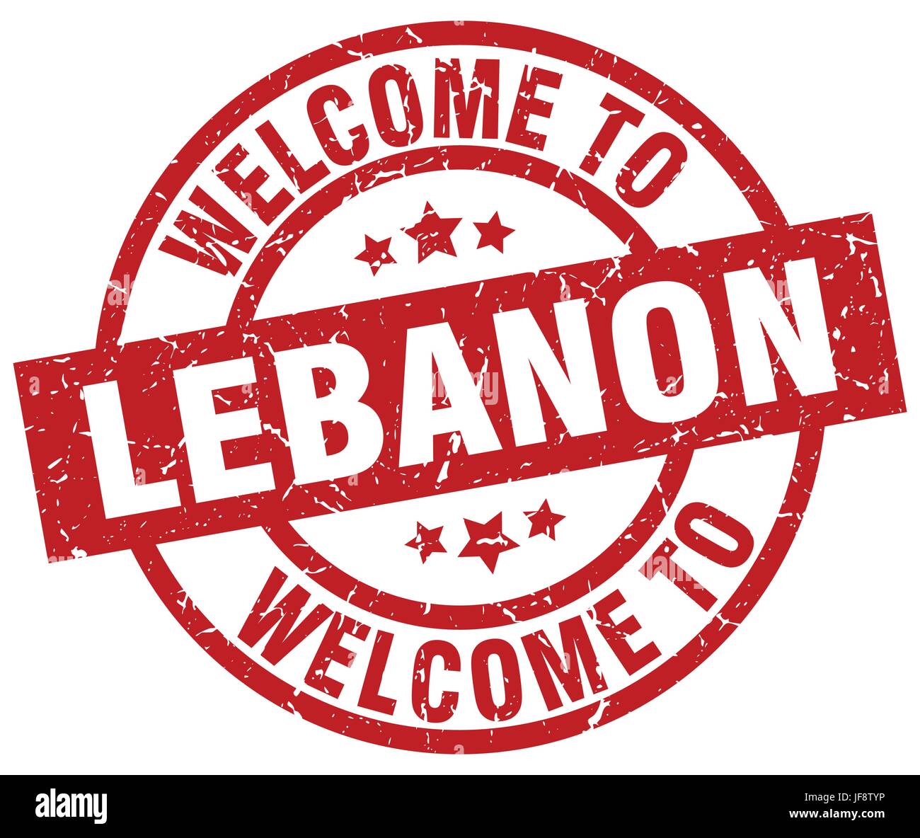 welcome to Lebanon red stamp Stock Vector Image & Art - Alamy