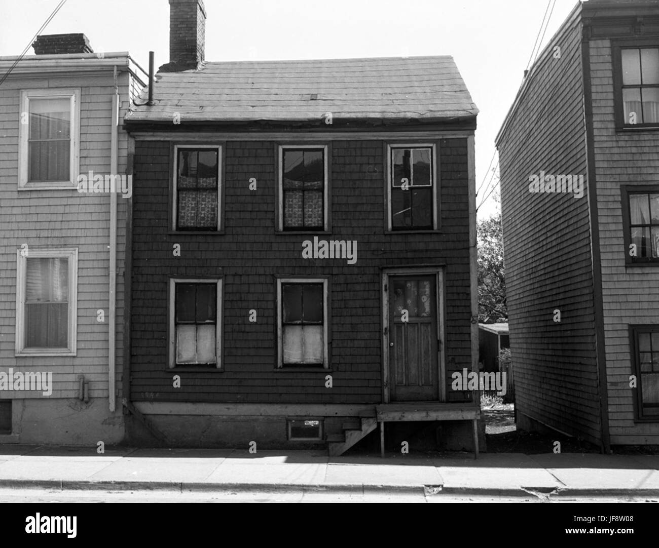 This vintage photograph of Halifax, Nova Scotia, captures an old scene ...