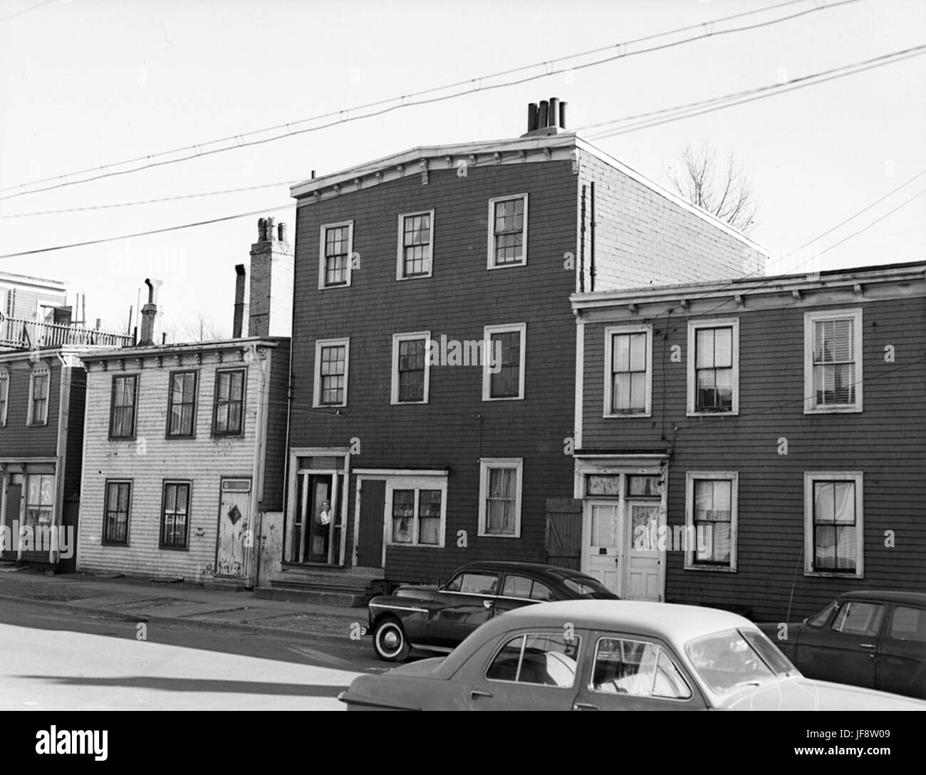 Distinct urban architecture Black and White Stock Photos & Images - Alamy
