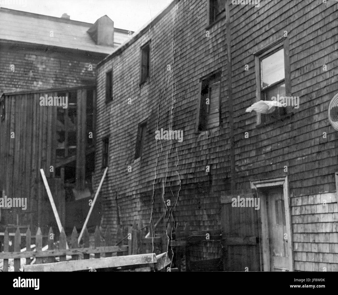 An unknown location in Canada, captured in a historic image that ...