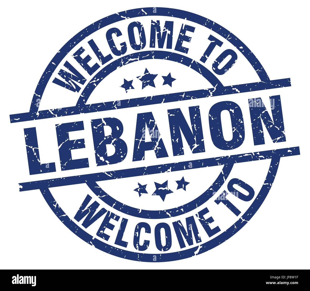 welcome to Lebanon blue stamp Stock Vector Image & Art - Alamy