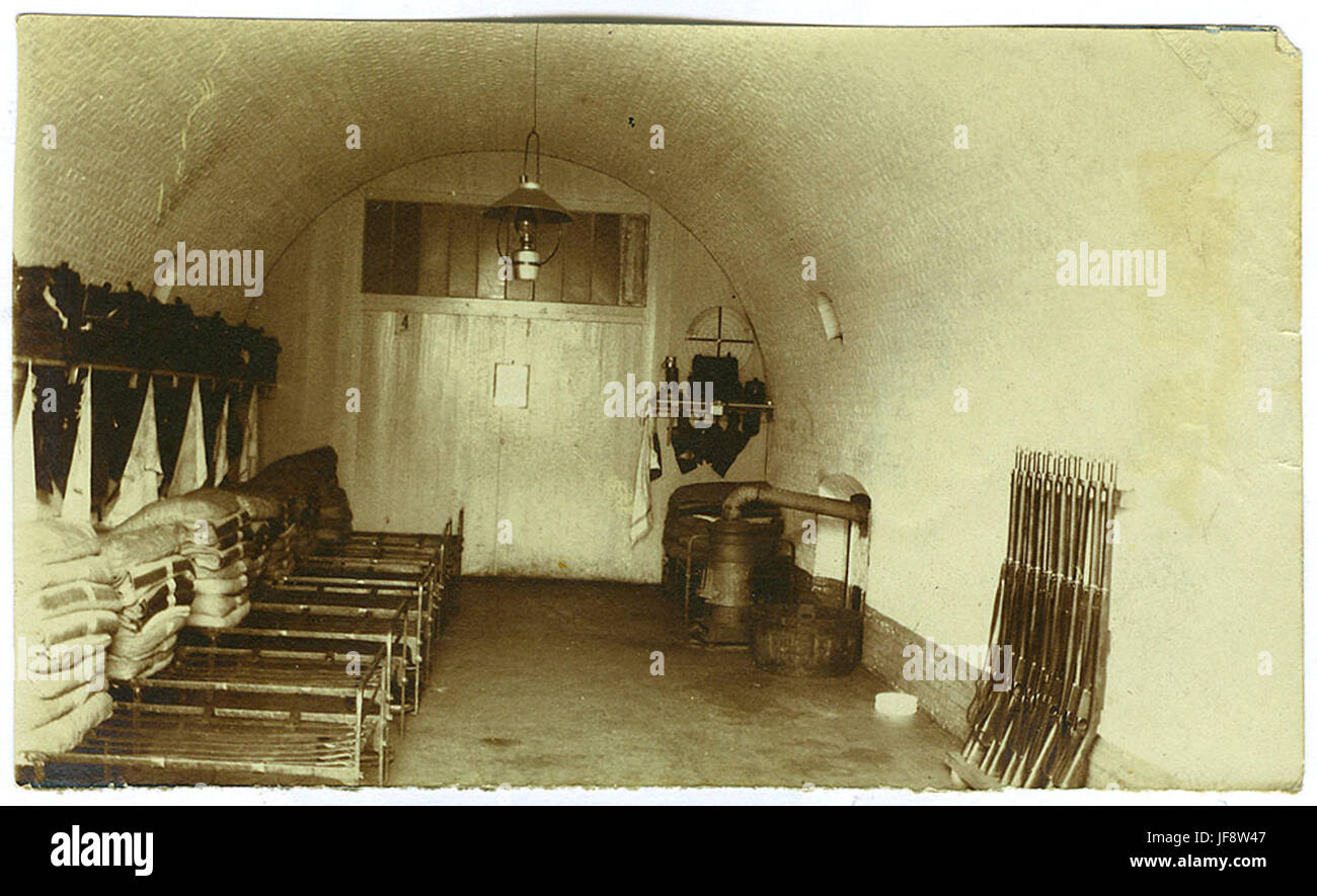An image depicting life in the barracks during World War I, showcasing ...