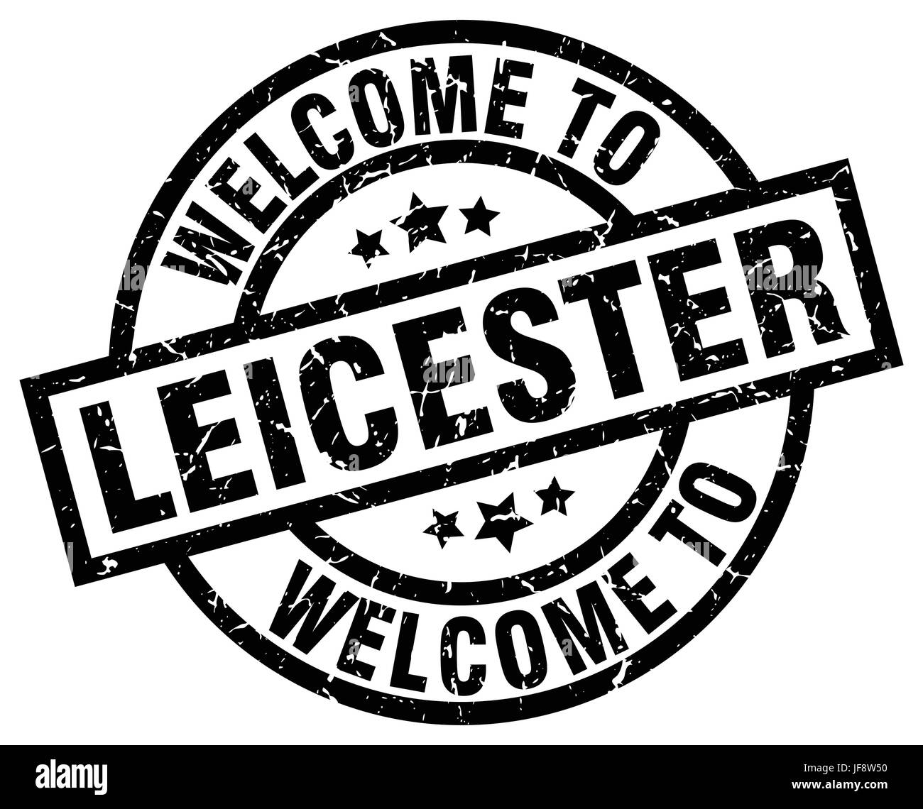 welcome to Leicester black stamp Stock Vector Image & Art - Alamy