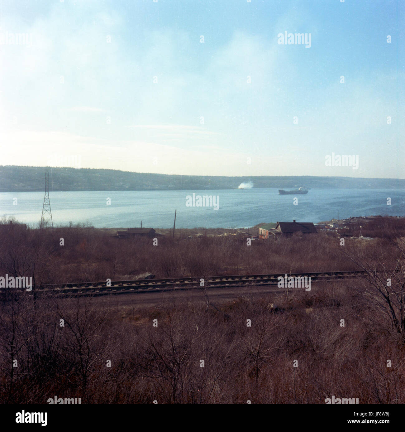 Houses in Africville, a historic African-Canadian community in Nova ...