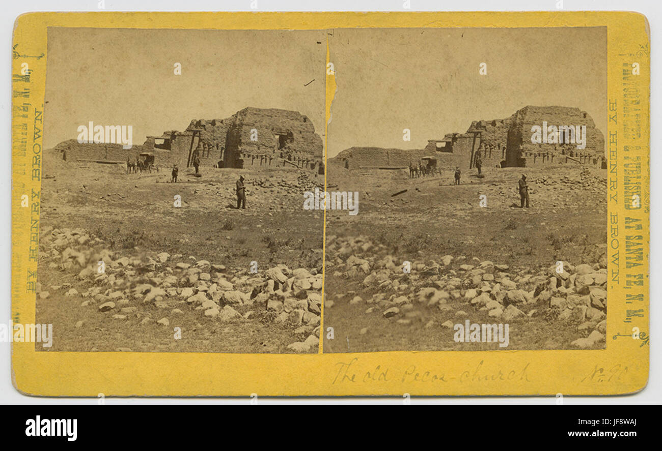 Step back in time to the historic Old Pecos Church in New Mexico, an ...