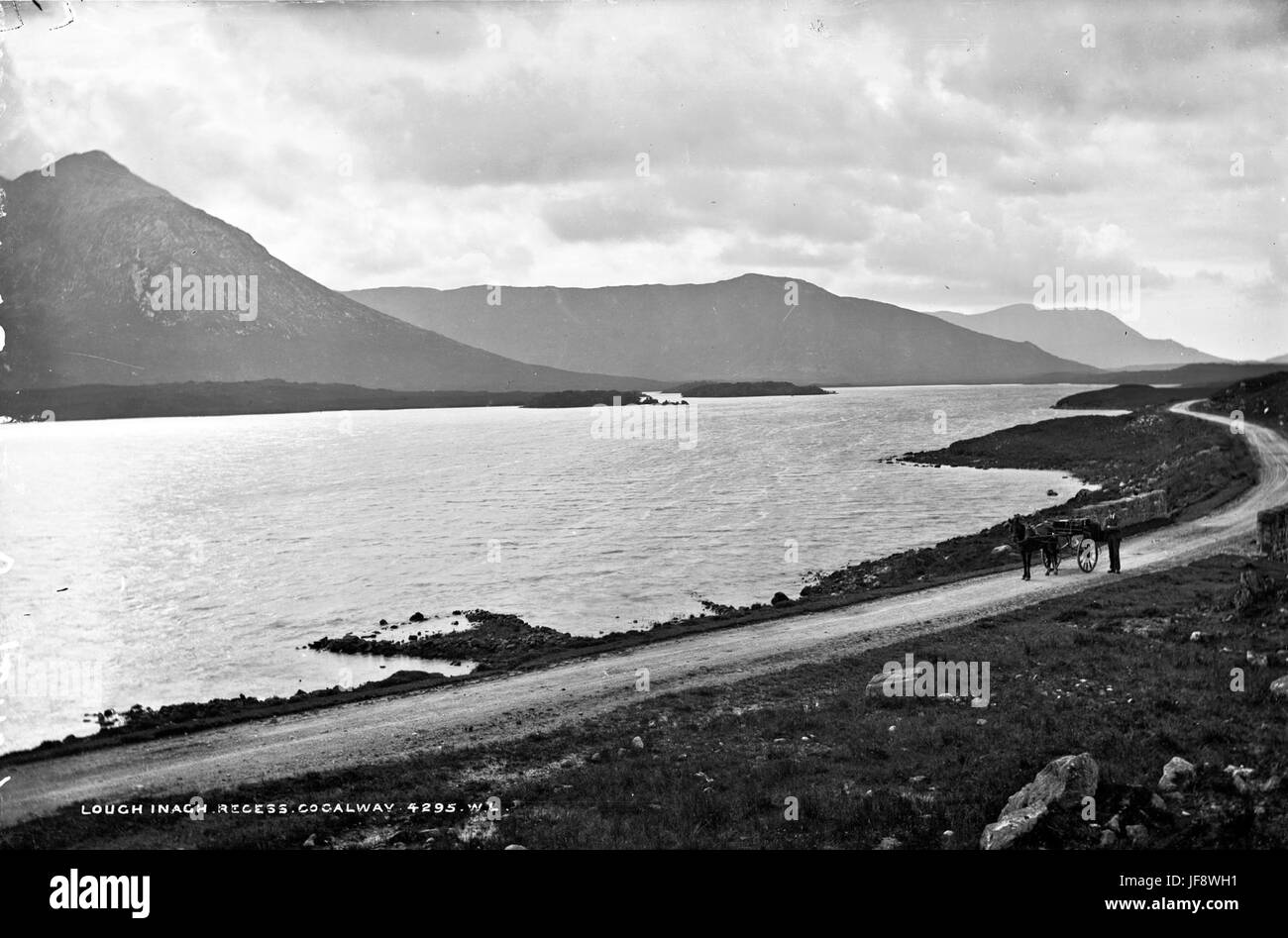 A historical photograph of Recess in County Galway, Connemara ...