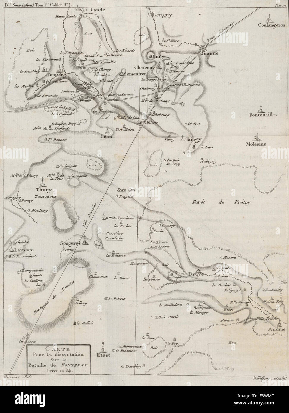 18th century france map hi-res stock photography and images - Alamy