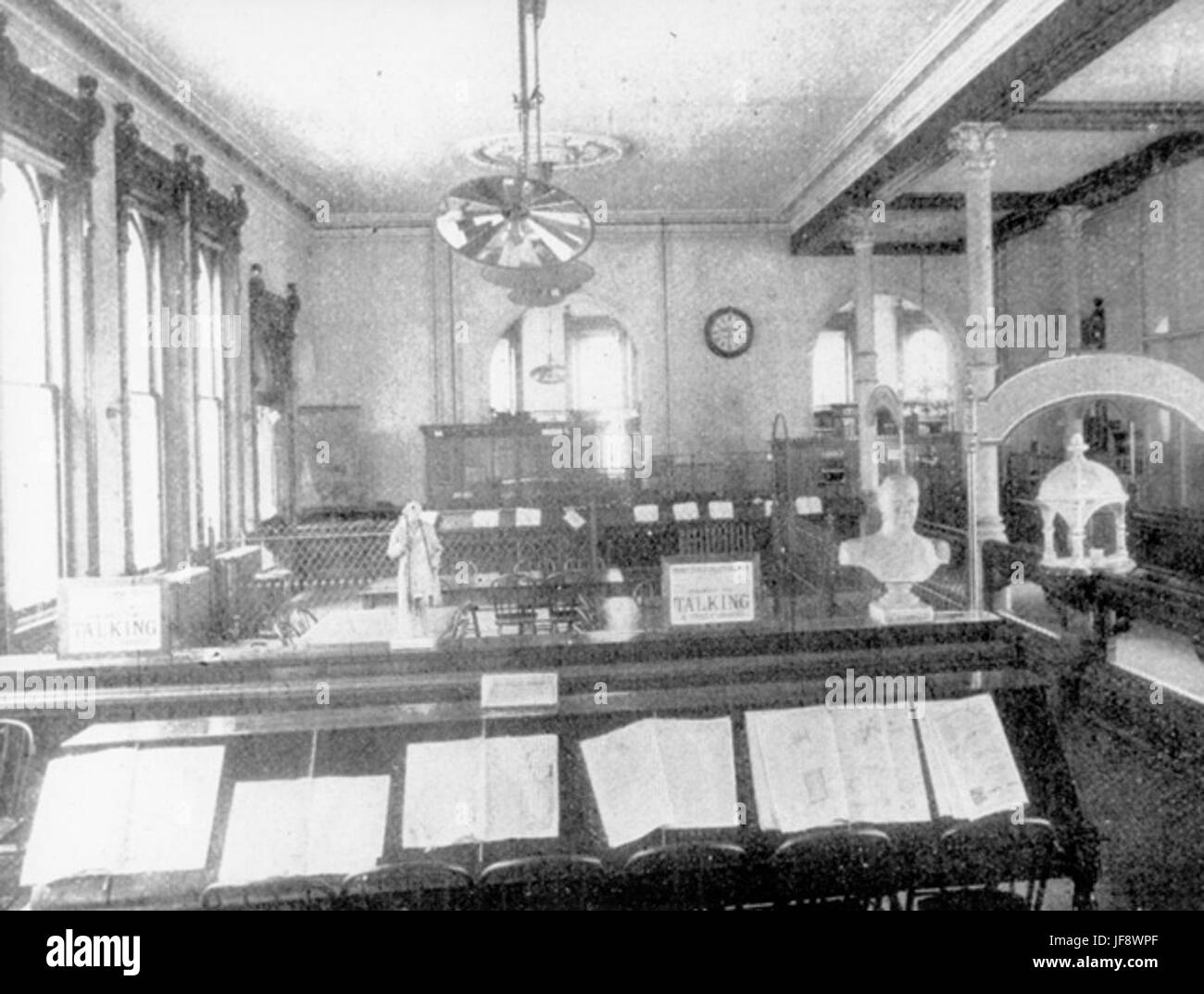 A photograph from Hamilton's historical library collection, showcasing ...