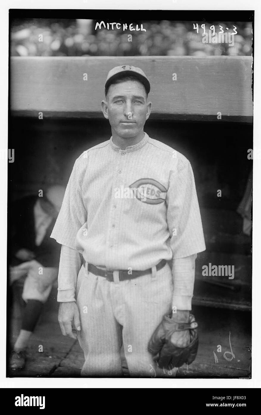 A portrait of Roy Mitchell, a player from the Cincinnati National ...