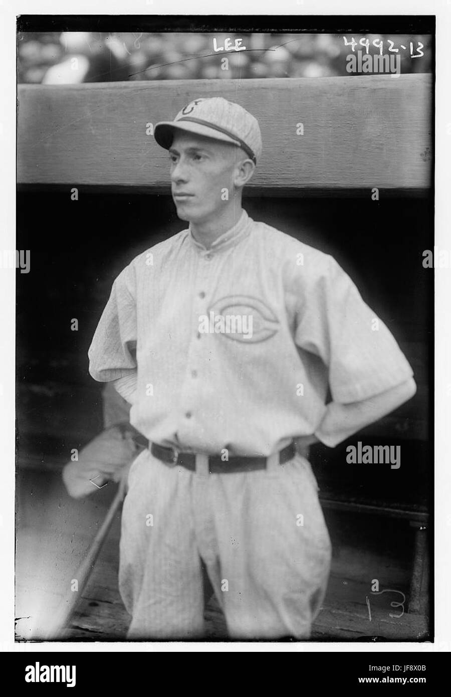 A classic baseball photograph of Charlie See, a player from the ...
