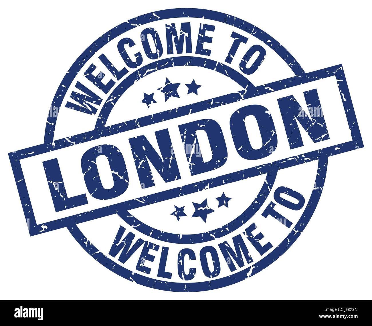 welcome to London blue stamp Stock Vector Image & Art - Alamy