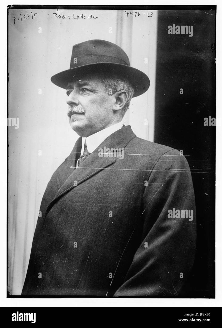 Robert Lansing, a key figure in U.S. diplomacy during the early 20th ...