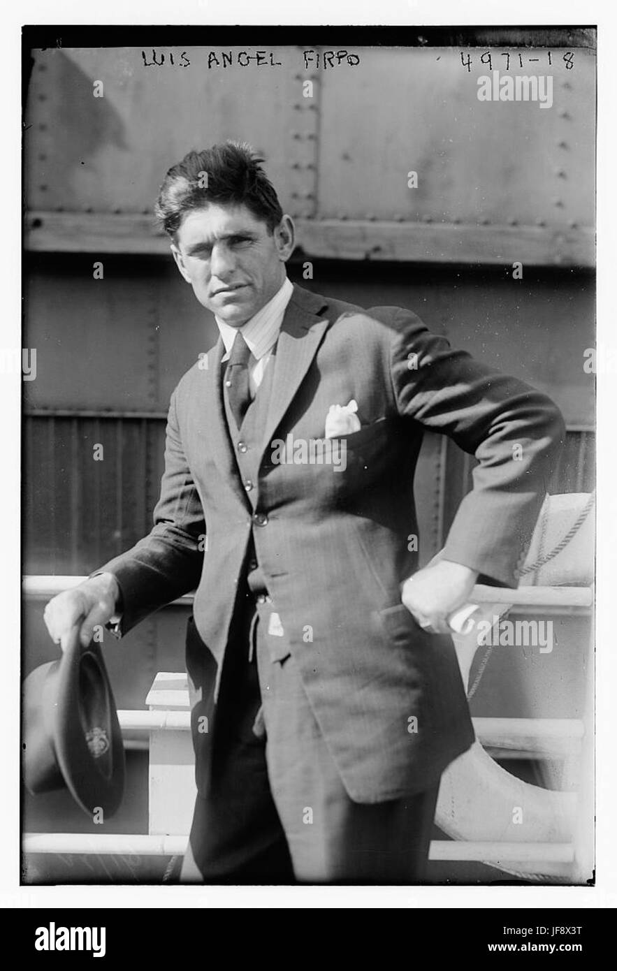 Luis Angel Firpo - A famous figure in boxing history, known for his ...