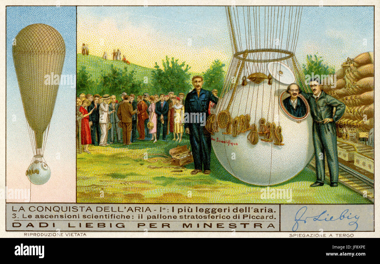 Auguste antoine piccard hi-res stock photography and images - Alamy