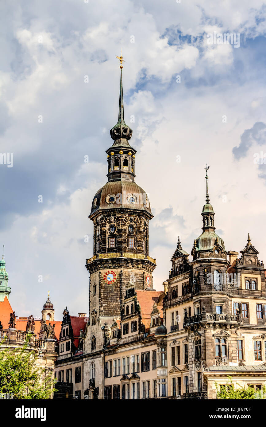 Dresden castle in the historic city center Stock Photo - Alamy
