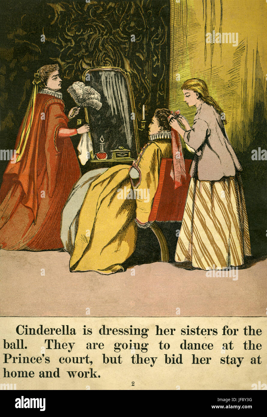Cinderella and stepsisters hi-res stock photography and images - Alamy