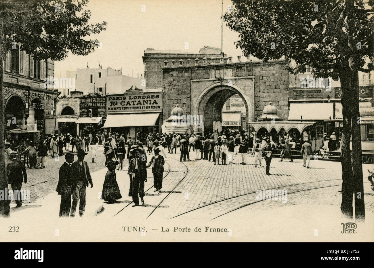 Bab el Bahr (sea gate), also known as the French gate, La Porte de ...
