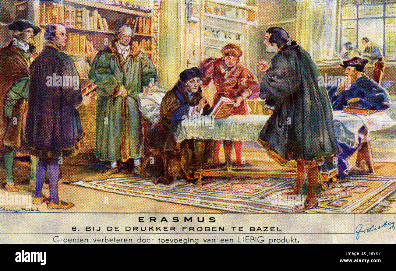 Desiderius rotterdamus erasmus hi-res stock photography and images - Alamy
