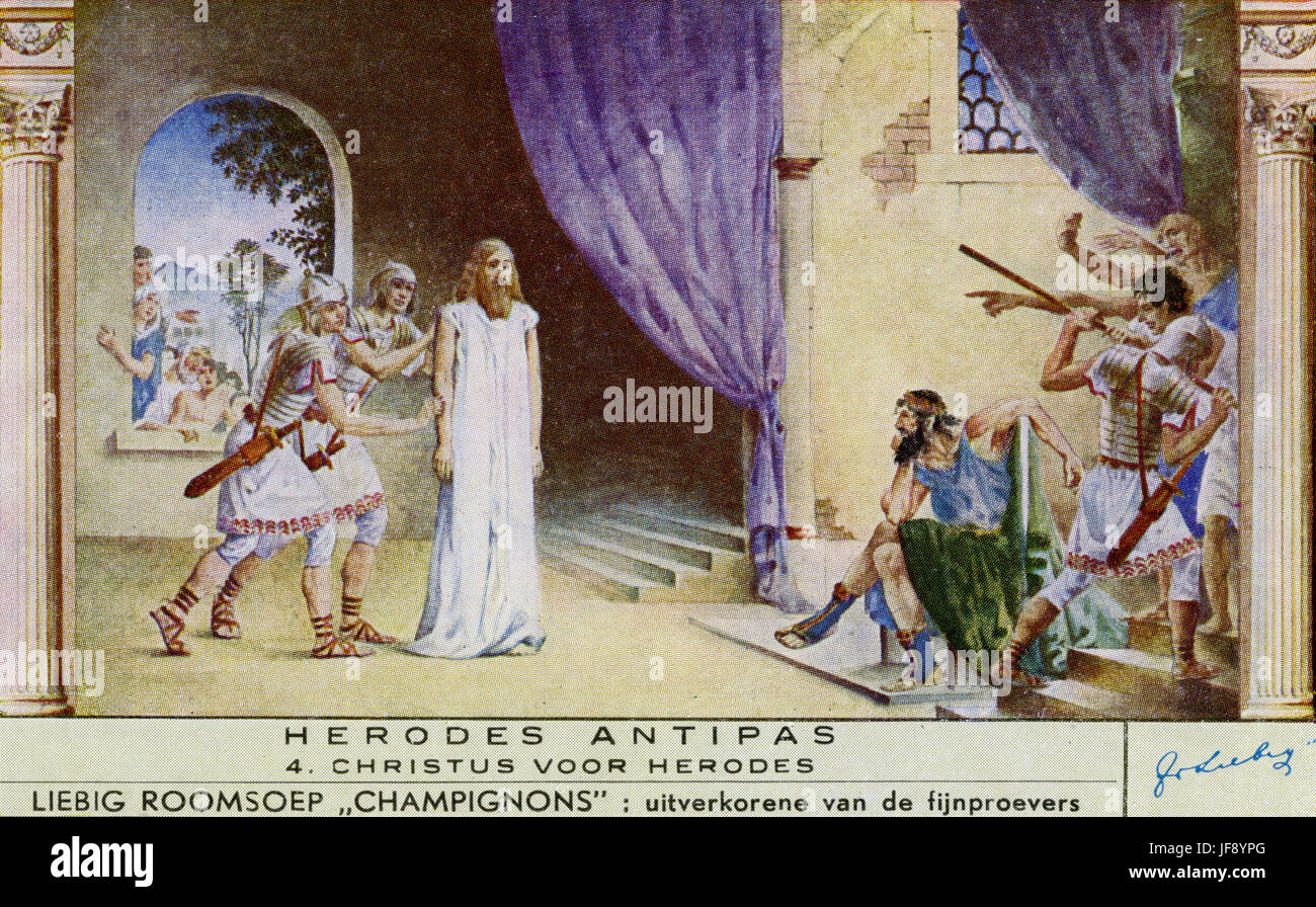 Jesus before herod hi-res stock photography and images - Alamy