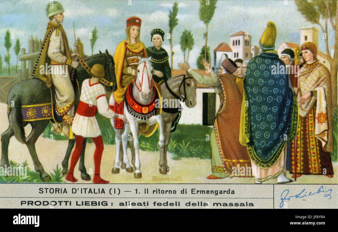 Waldrada Of The Lombards In Sicily