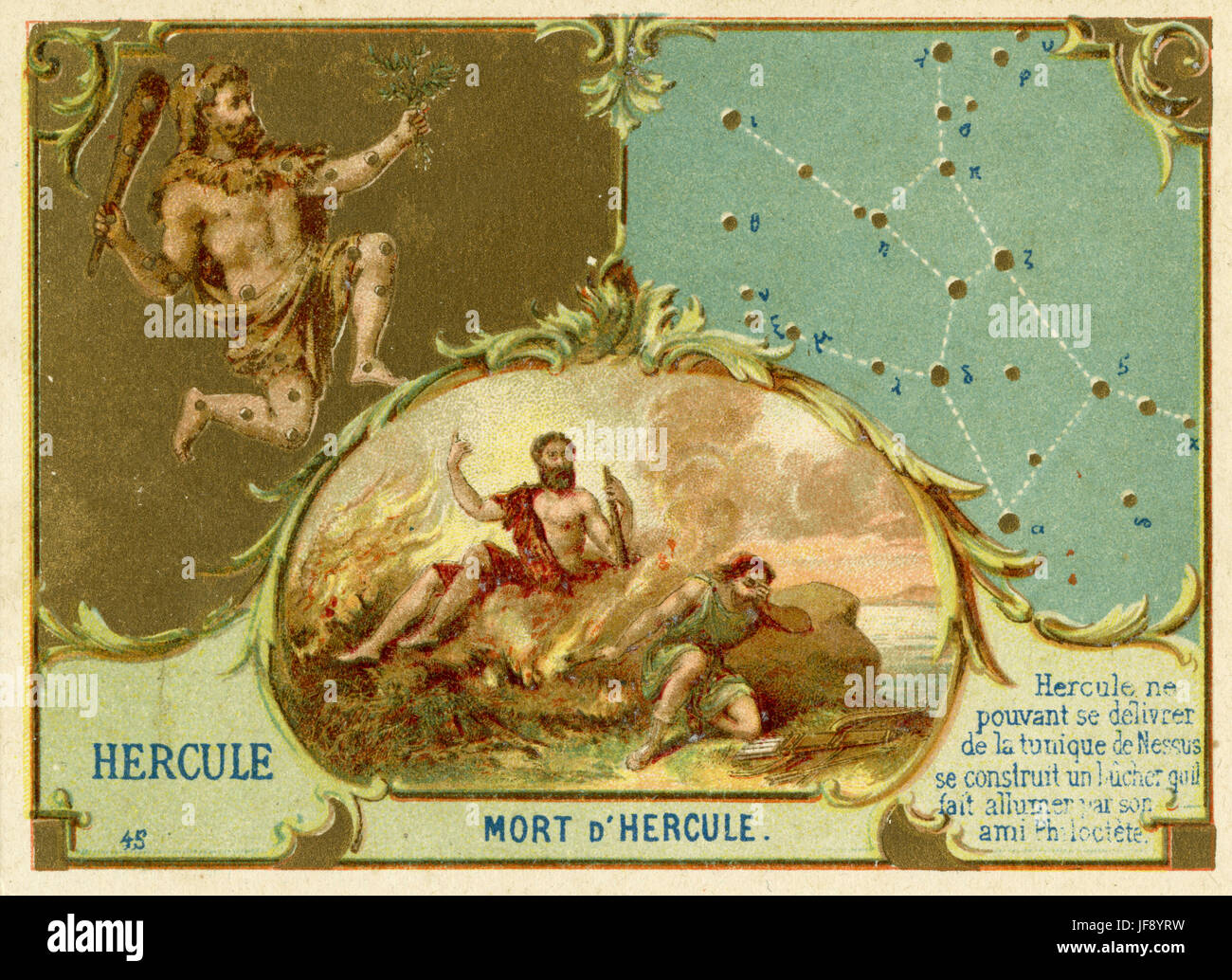 Constellations of hercules hi-res stock photography and images - Alamy