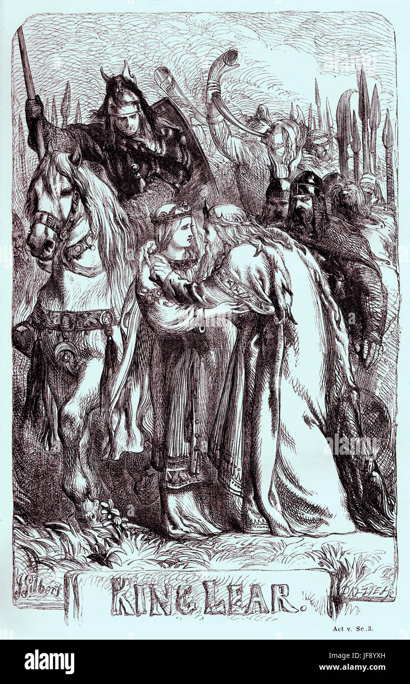 King Lear, play William Shakespeare (1564 – 1616). Title page ...