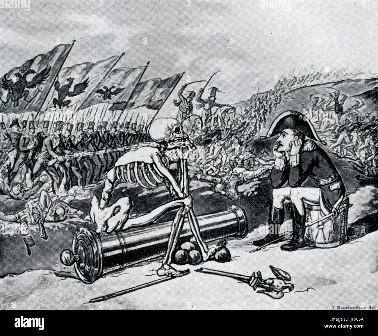 Napoleon caricature hi-res stock photography and images - Alamy