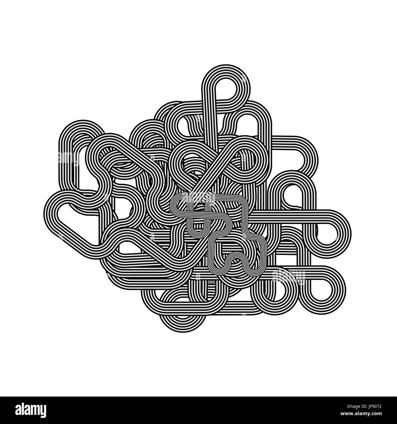 Plexus background black and Cut Out Stock Images & Pictures - Alamy