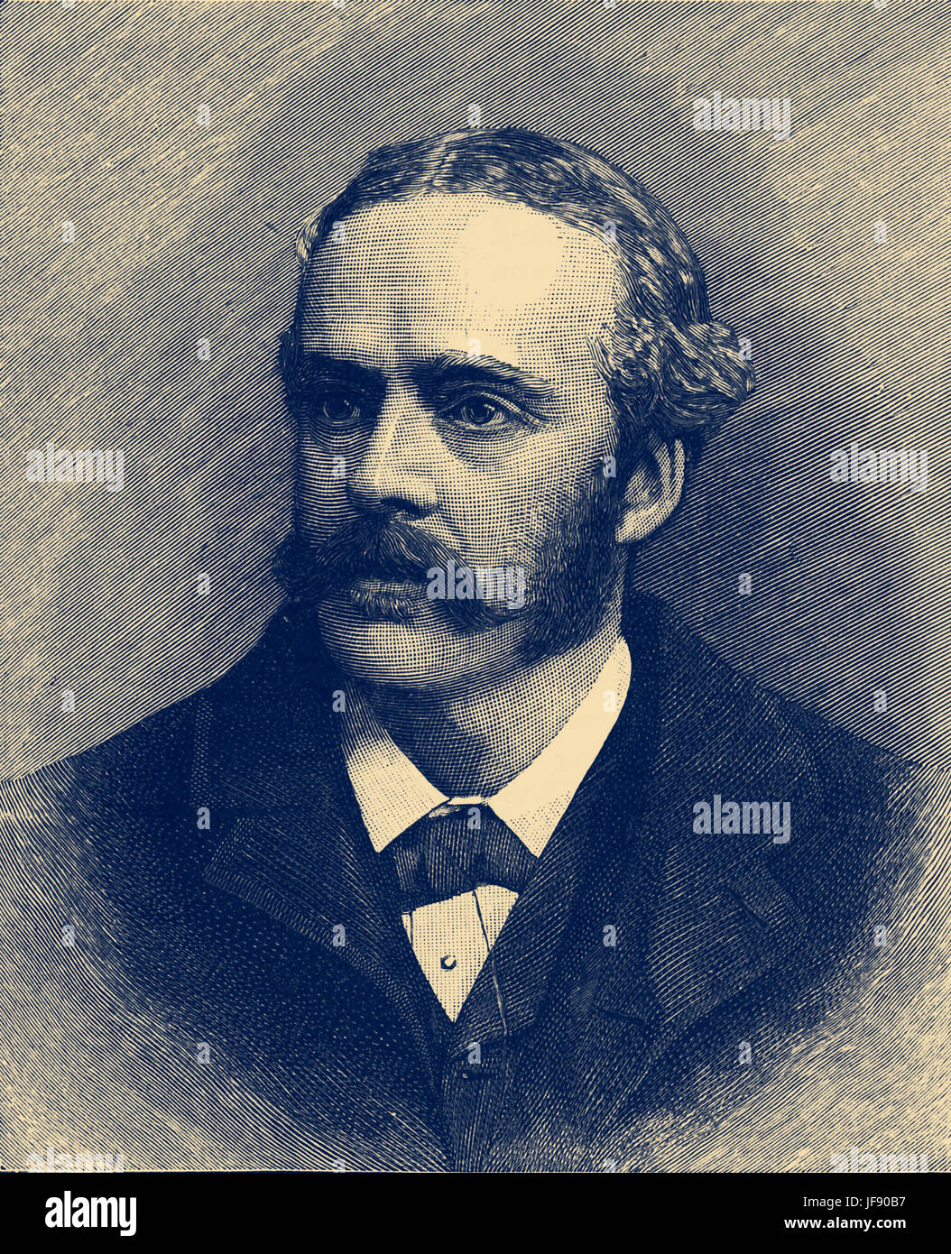 Arthur Balfour - portrait. 1st Earl of Balfour, British Conservative ...