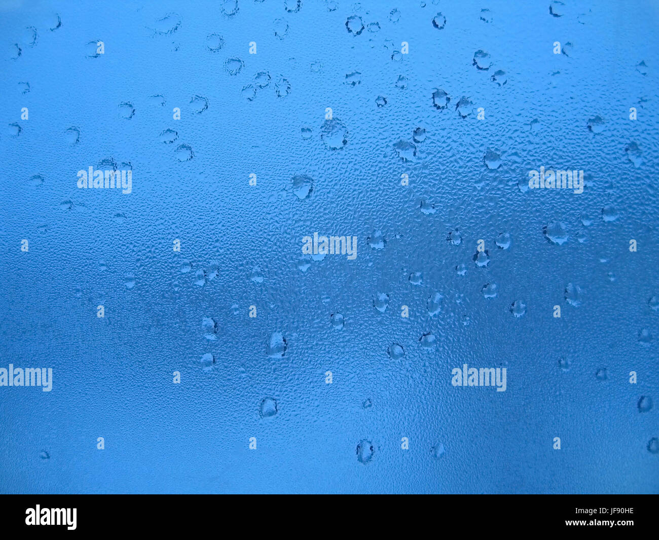 Natural water drops on glass Stock Photo - Alamy