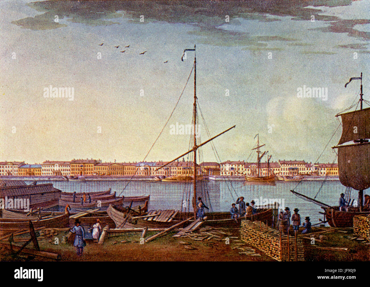 English embankment st petersburg hi-res stock photography and images ...