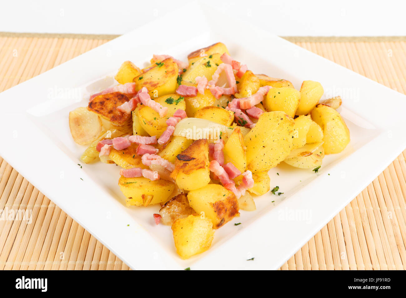 Hearty fried potatoes onions hi-res stock photography and images - Alamy