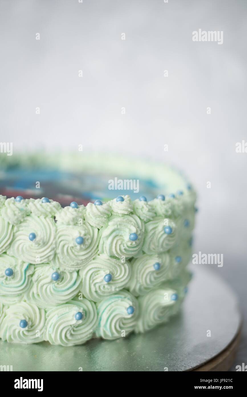 Blue Confetti High Resolution Stock Photography and Images - Alamy