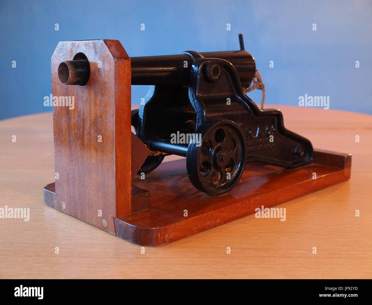 Miniature Winchester signal cannon Stock Photo - Alamy