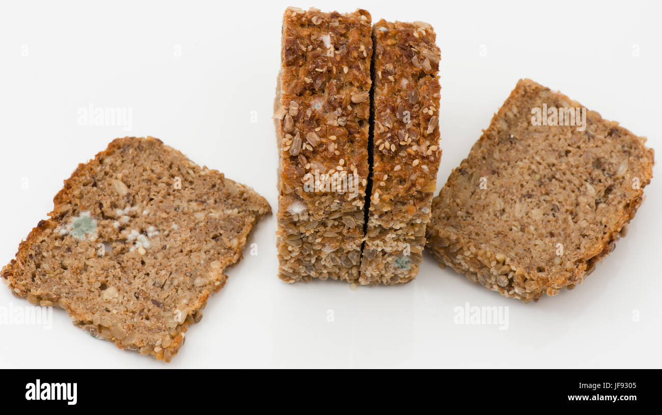 Mold on a whole grain bread Stock Photo - Alamy
