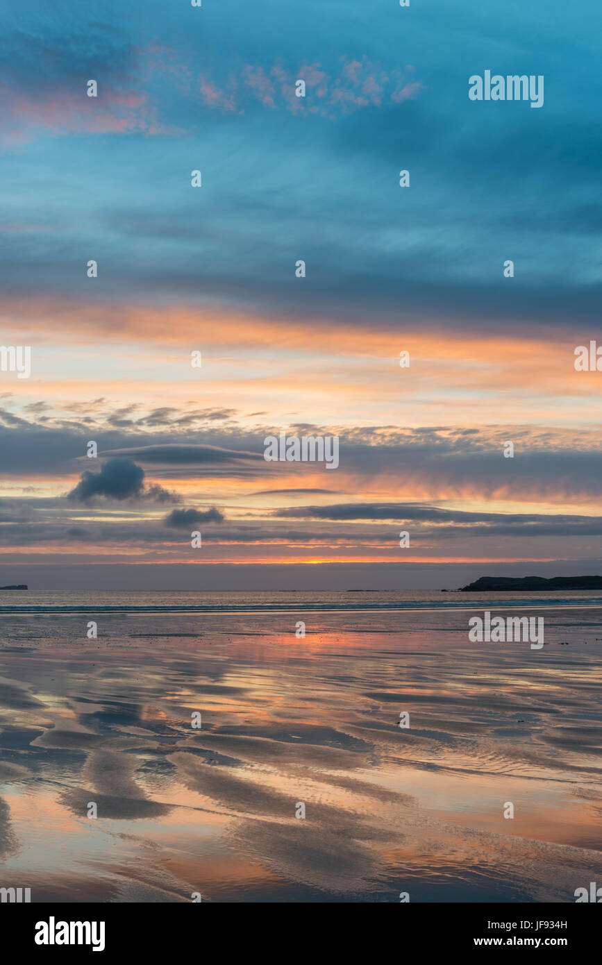 Sunset at Balnakeil Bay, near Durness Stock Photo - Alamy