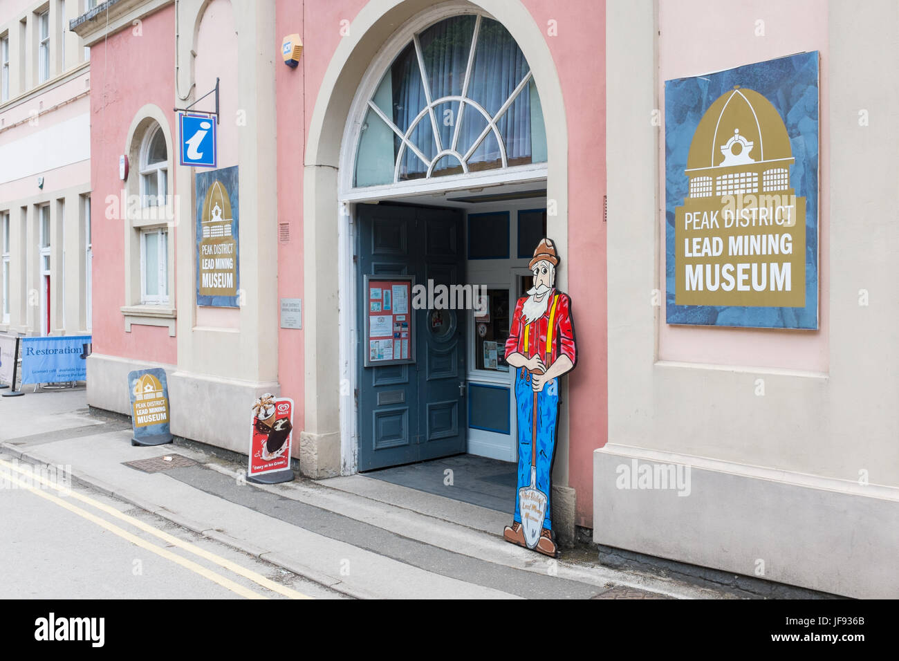Peak District Lead Mining Museum in Matlock Bath in Derbyshire Stock ...