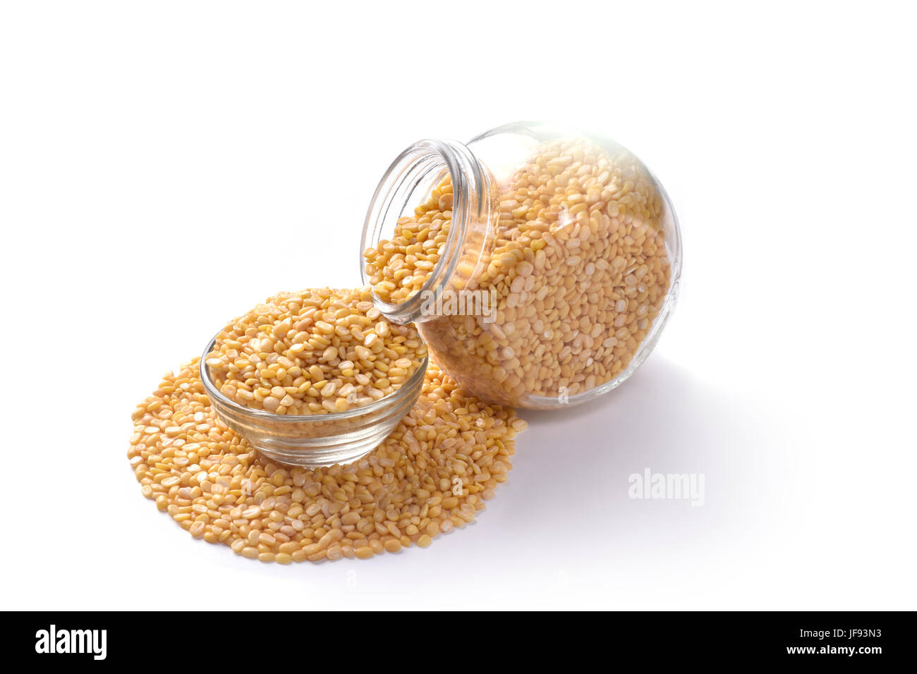 Raw daal moong arhar malka rajma kidney beans chole chana pulses Stock ...