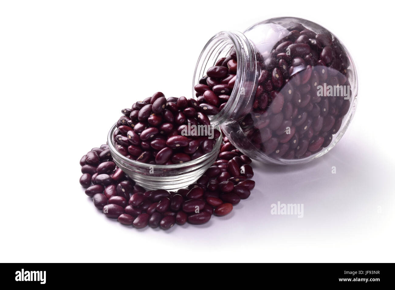 Raw daal moong arhar malka rajma kidney beans chole chana pulses Stock ...